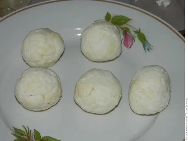 Bolas de masa hervida