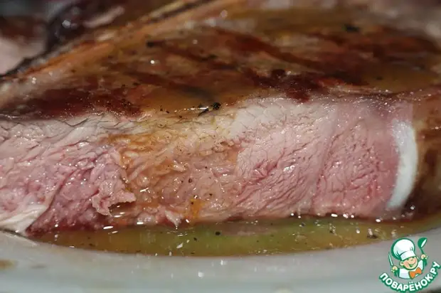 Steak na citrus ihendori