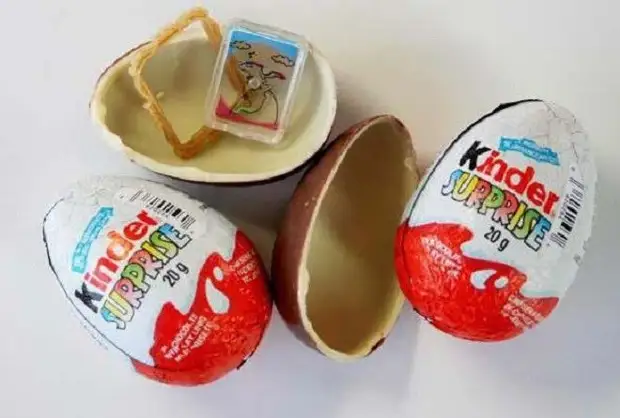 SUT I RHOI EICH RHODD MEWN LLAWER KINDER HEB DORRI'R EGG