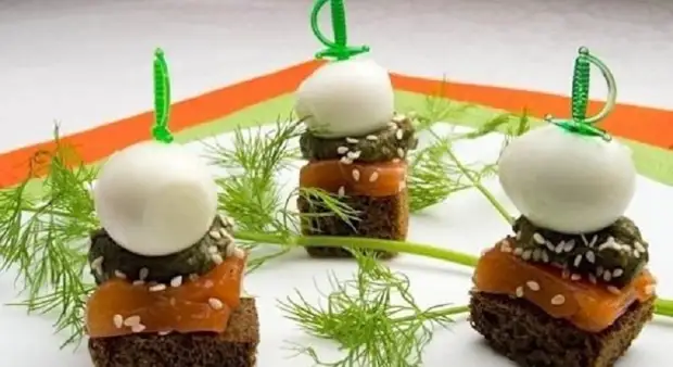 holiday canapes