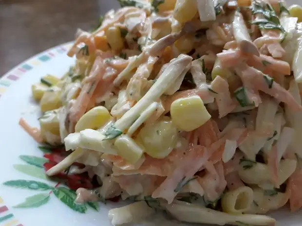 steg för steg sallad recept