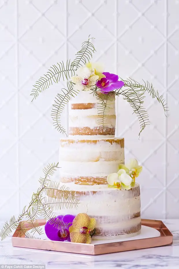 Voici quels modèles de gâteaux de mariage seront en demande cet hiver