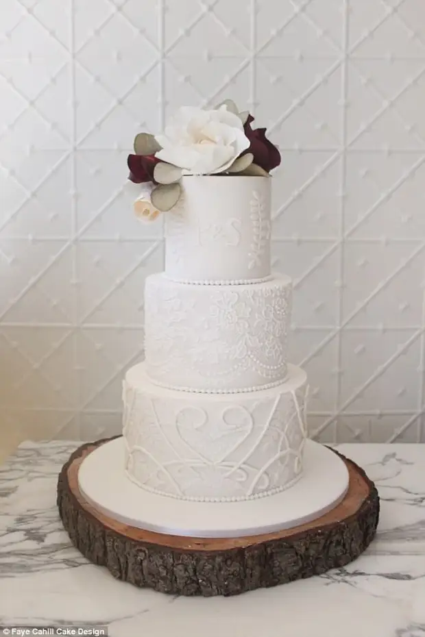 Voici quels modèles de gâteaux de mariage seront en demande cet hiver