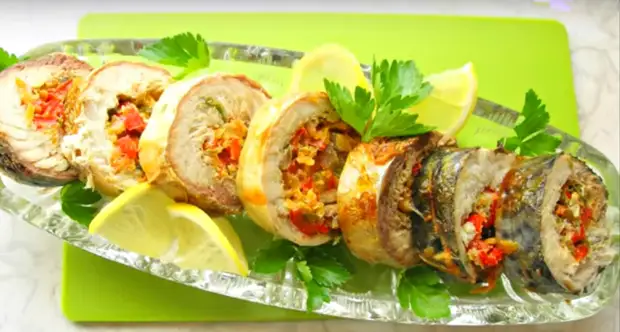 mackerel roll sa oven