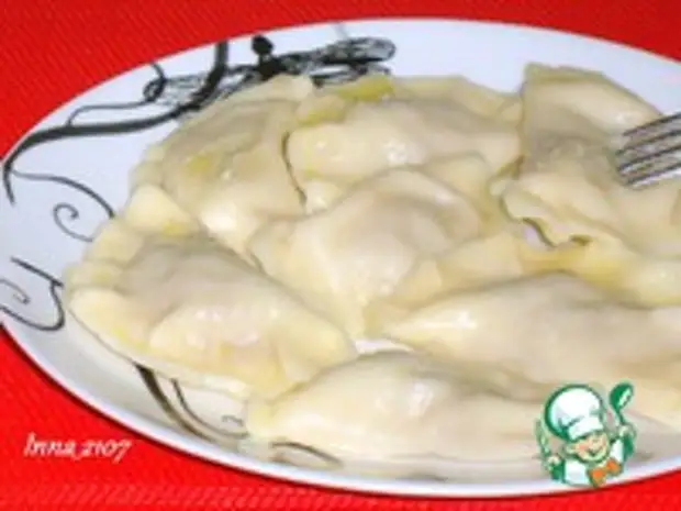 Dumplings met vlees en pompoen