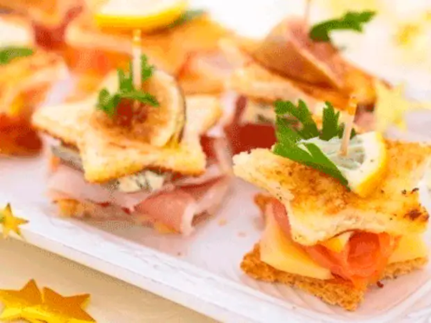 Canapes d’ócáid ​​ar bith: 9 mbunsmaoineamh