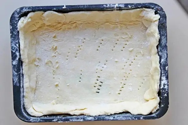 Curd cake mei pearen en nuten