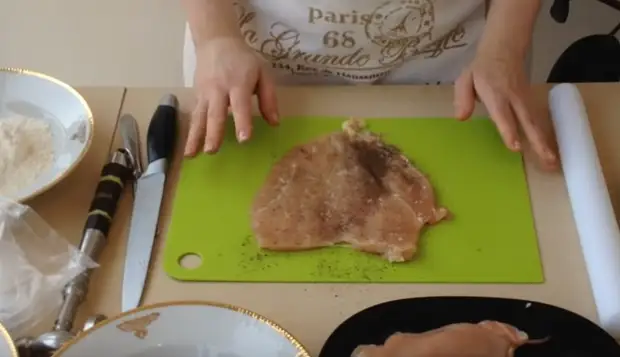 escalopes de poulet