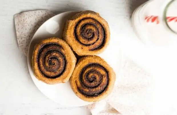 Pumpkin Chocolate Buns