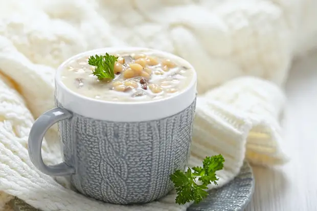 thick creamy chicken soup