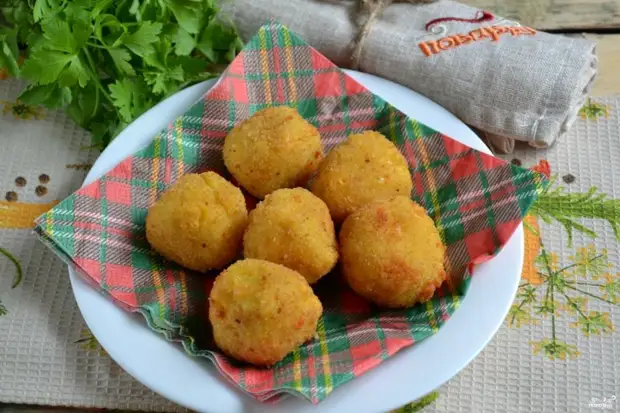 Polpette di patate al formaggio