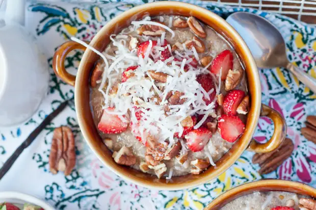 Bild des Rezepts Buchweizen mit Erdbeere und Kokos