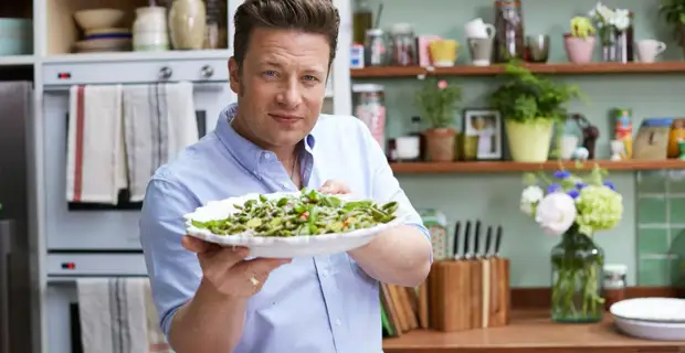 3 insalate con verdure grigliate di Jamie Oliver