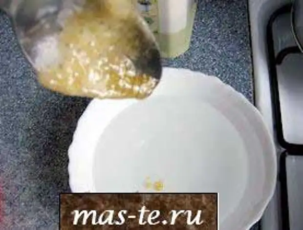 masa de azúcar preparada