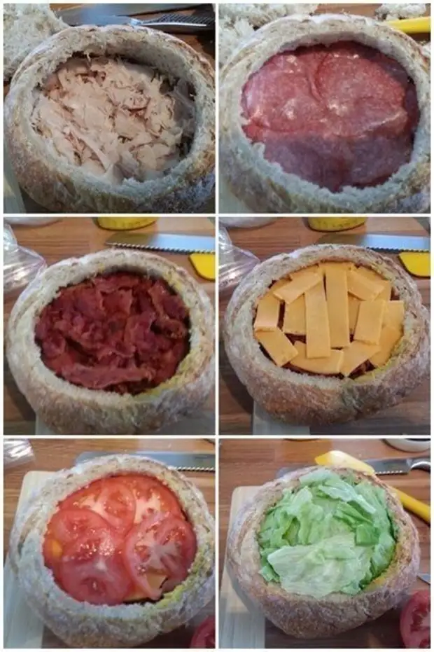 sendvič pre mužov