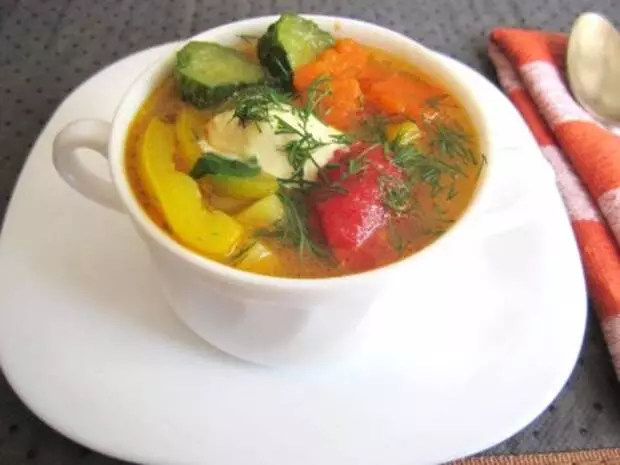 Агароднінны суп «Сем у адным»
