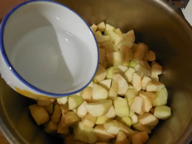 Compote de pommes pour l'hiver