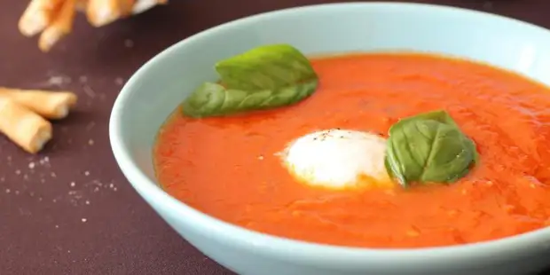 Rask oppskrift på tomatsuppe