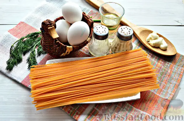 Pasta with egg