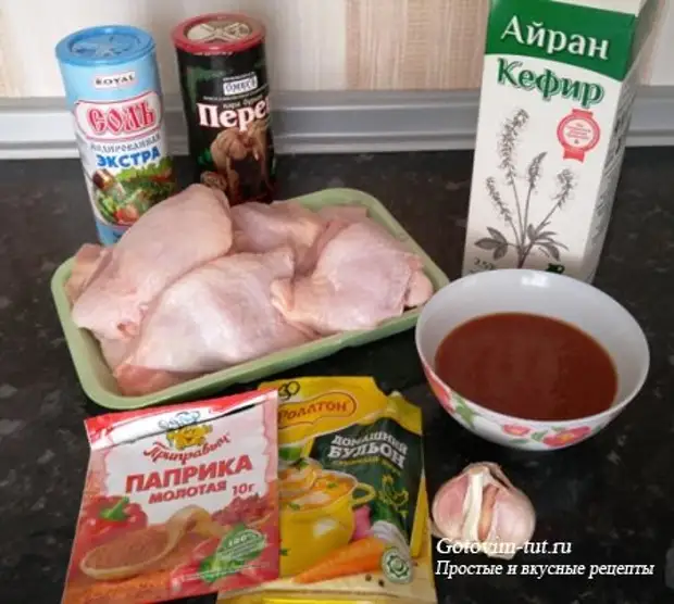 Manok sa kefir