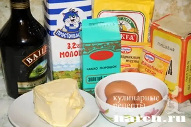 Baileys шоколадты кремді кекс