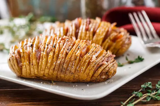 Caractéristiques des pommes de terre au four