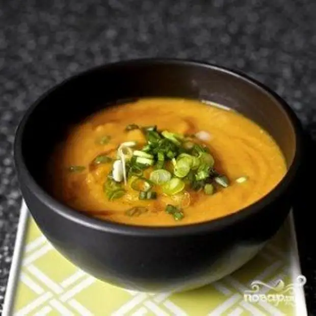 Karottensuppe mit Miso und Sesamsamen - Fotoschritt 3