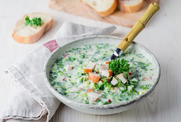 좋아하는 okroshka를 더 맛있게 만드는 방법