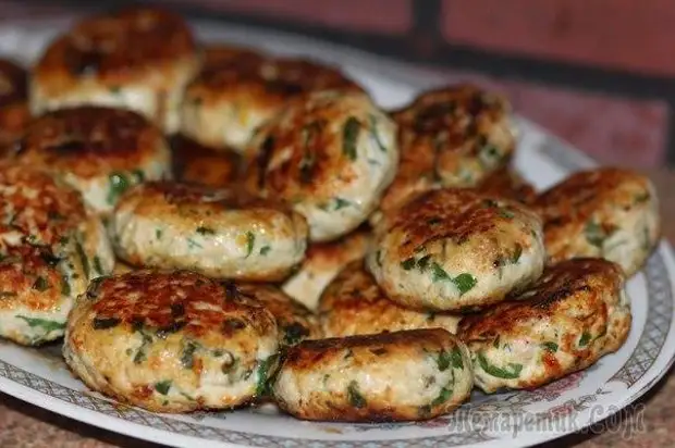 Potongan ayam "Gremolata"