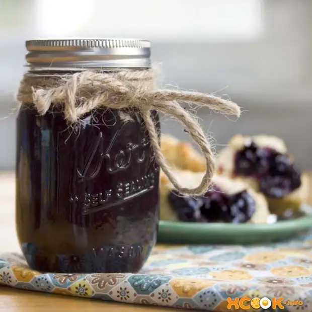 i-blueberry jam ebusika