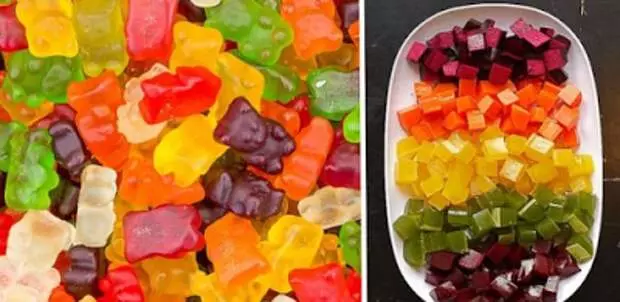 Maitiro ekugadzira Chaiyo Gummy Bears Anonaka senge Muto Chaiwo