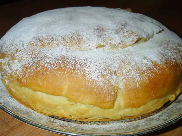 Resep untuk yang malas: manisan puff pastry Mesir
