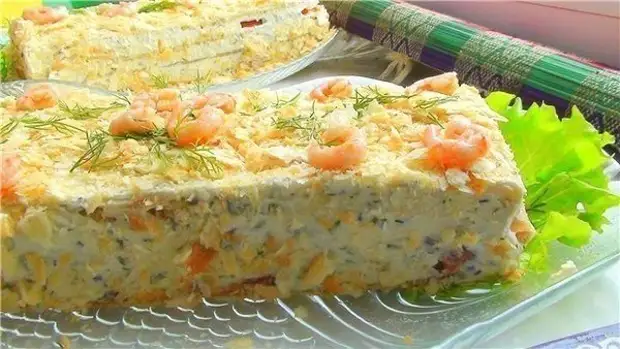 Torta od haringe na kolačima od vafla - niti jedan gost nije otišao a da nije pitao za ovaj recept...