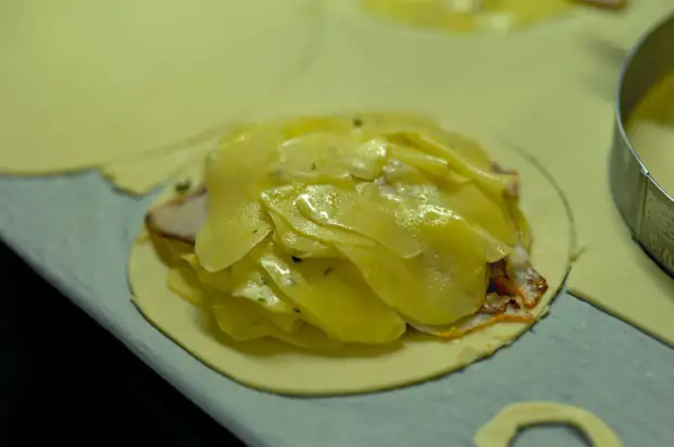 Tarte aux pommes de terre rapide