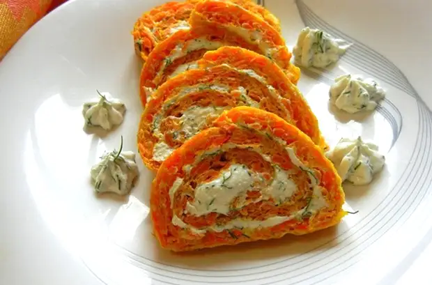 recipe ng carrot roll