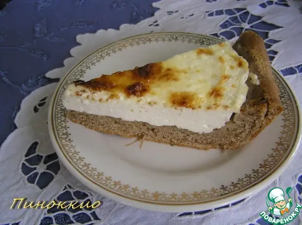 Antieke Russiese kaaskoek