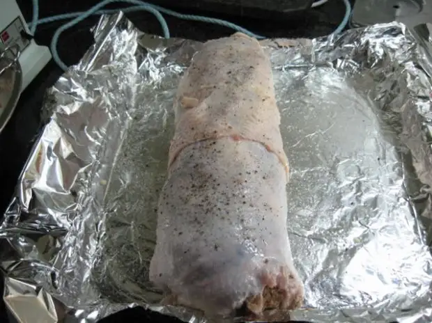 DIY chicken roll