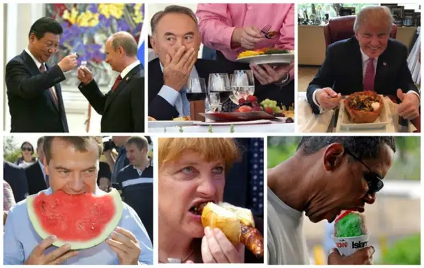 Ko ēd dažādu valstu politiķi?