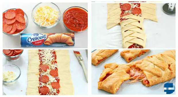 Pica-pigtail skanus, maistas, gražus, mėsa, receptai
