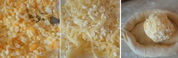 خاتشابوري مع الجبن في الفرن