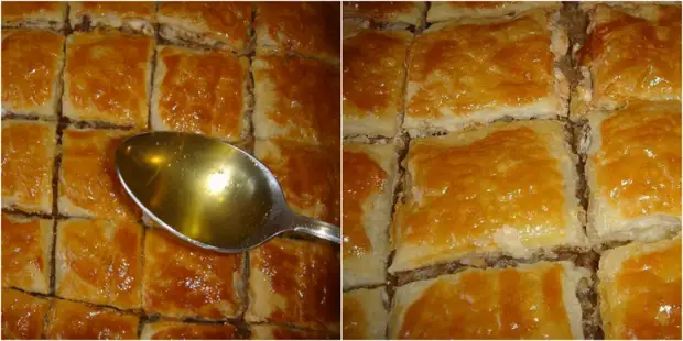 घरी baklava