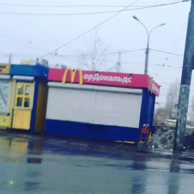 McDonald's? Yox, analoq, idxal əvəzi, kopyalama, gülməli, mal eşitməmişəm