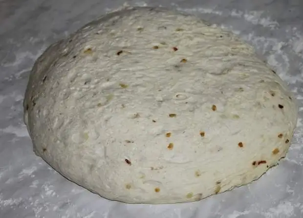 Ciabatta kunye itswele