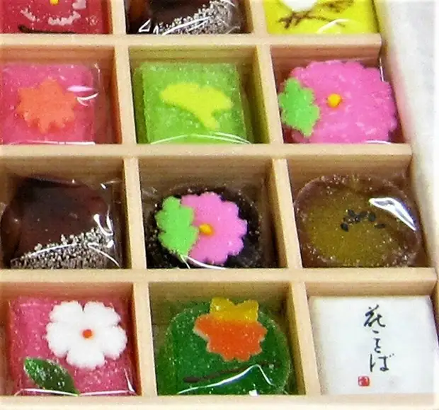 Wagashi e monate, lijo, lijo tse sa tloaelehang, lipompong, japan