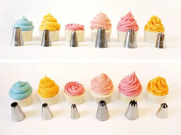 Πώς να διακοσμήσετε τα cupcakes με κρέμα; Πολύ απλό!