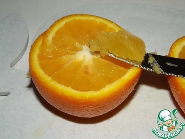 Yadda ake kwasar orange (tangerine) daga fina-finai da bawo a cikin minti 1