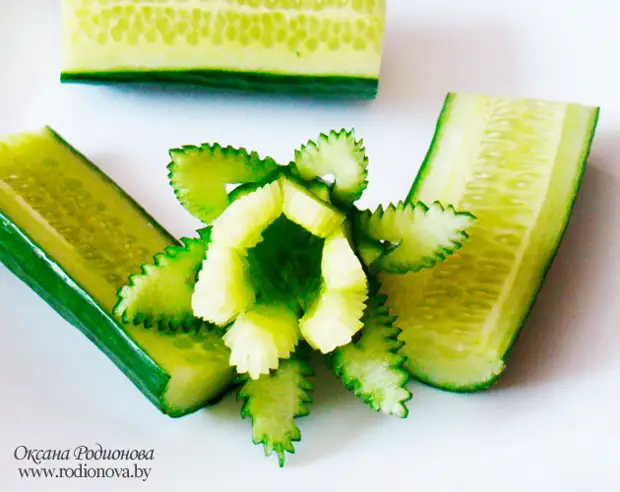 Cucumber snijwurk