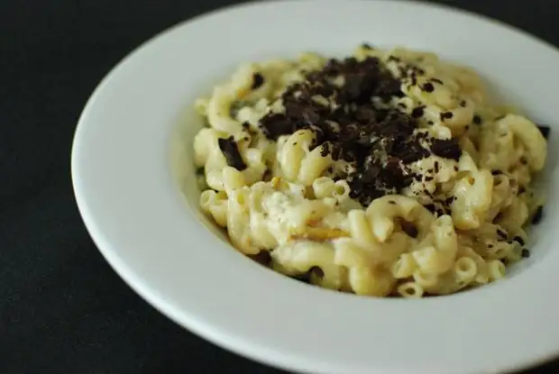 Variaciones sobre macarrones con queso