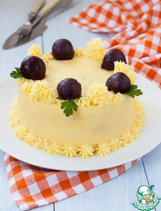 Gâteau à la viande - n'oubliez pas d'avertir vos invités qu'il n'est pas sucré ...