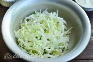 Cabbage cutlets nrog melted cheese: yees duab rau kauj ruam 1